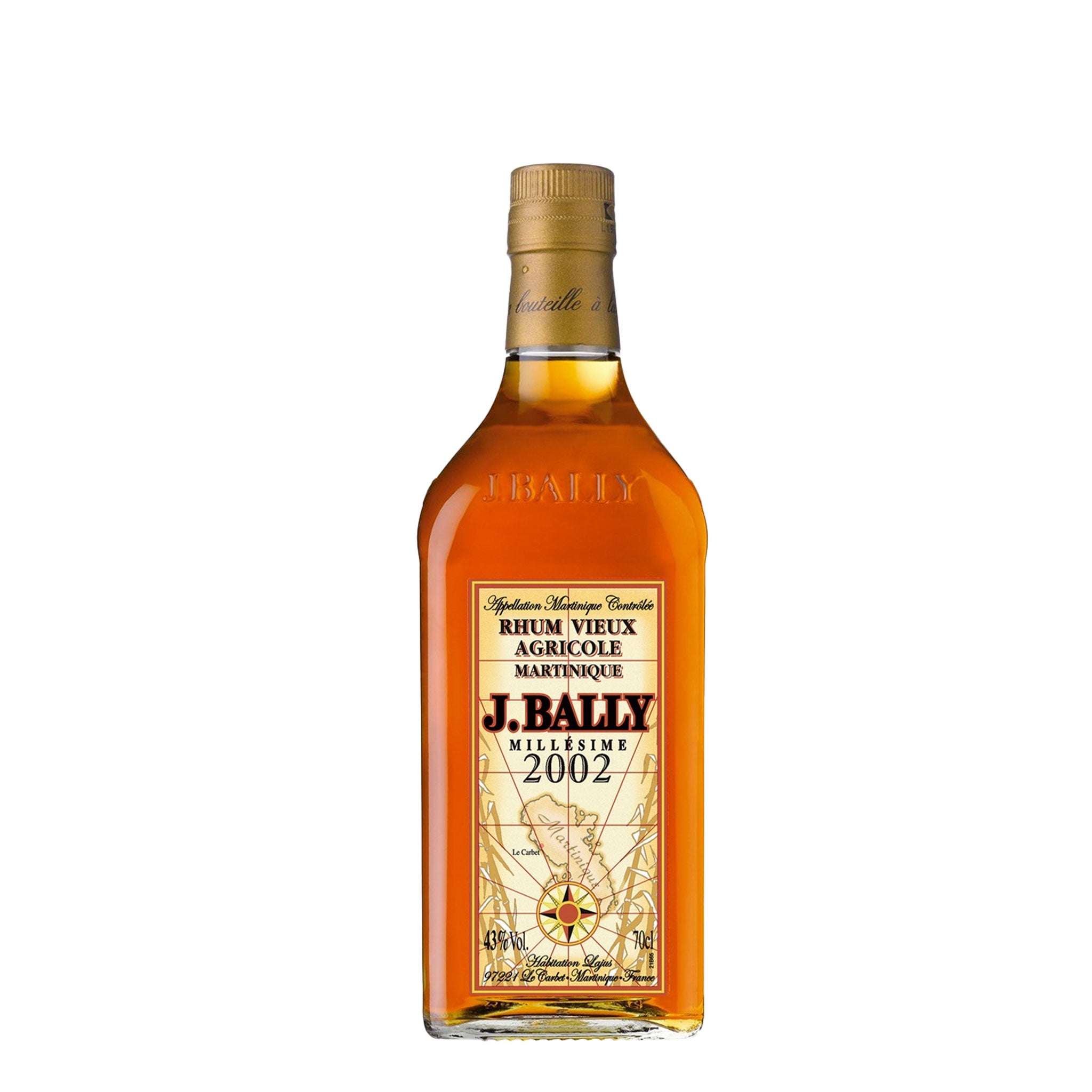 J Bally Millesime 2002 Rhum | Spiritly UK
