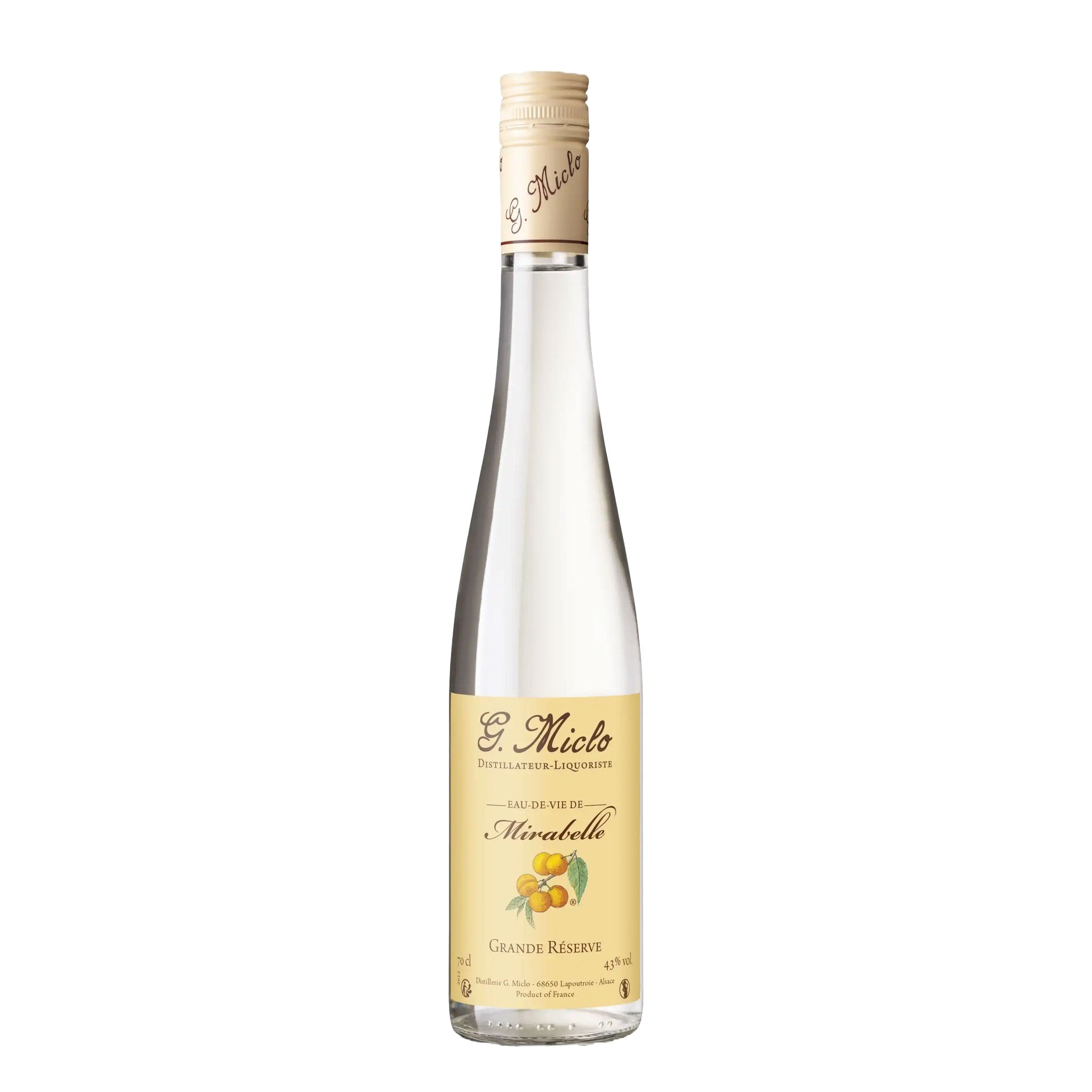 Miclo Mirabelle Grande Reserve Eau de Vie | Spiritly UK