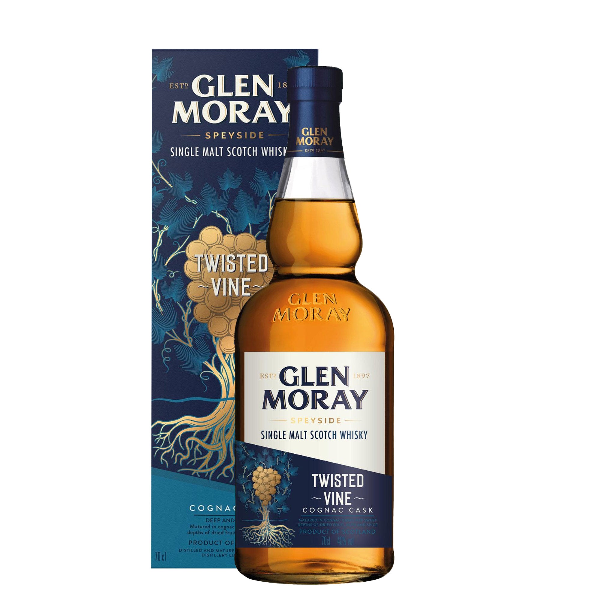 Glen Moray Twisted Vine Whisky | Spiritly UK