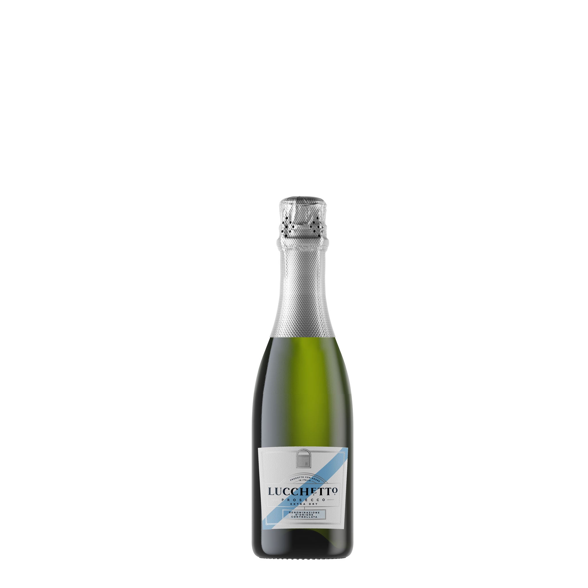 Lucchetto Prosecco Extra Dry Piccolo 200ml x 24– Spiritly UK
