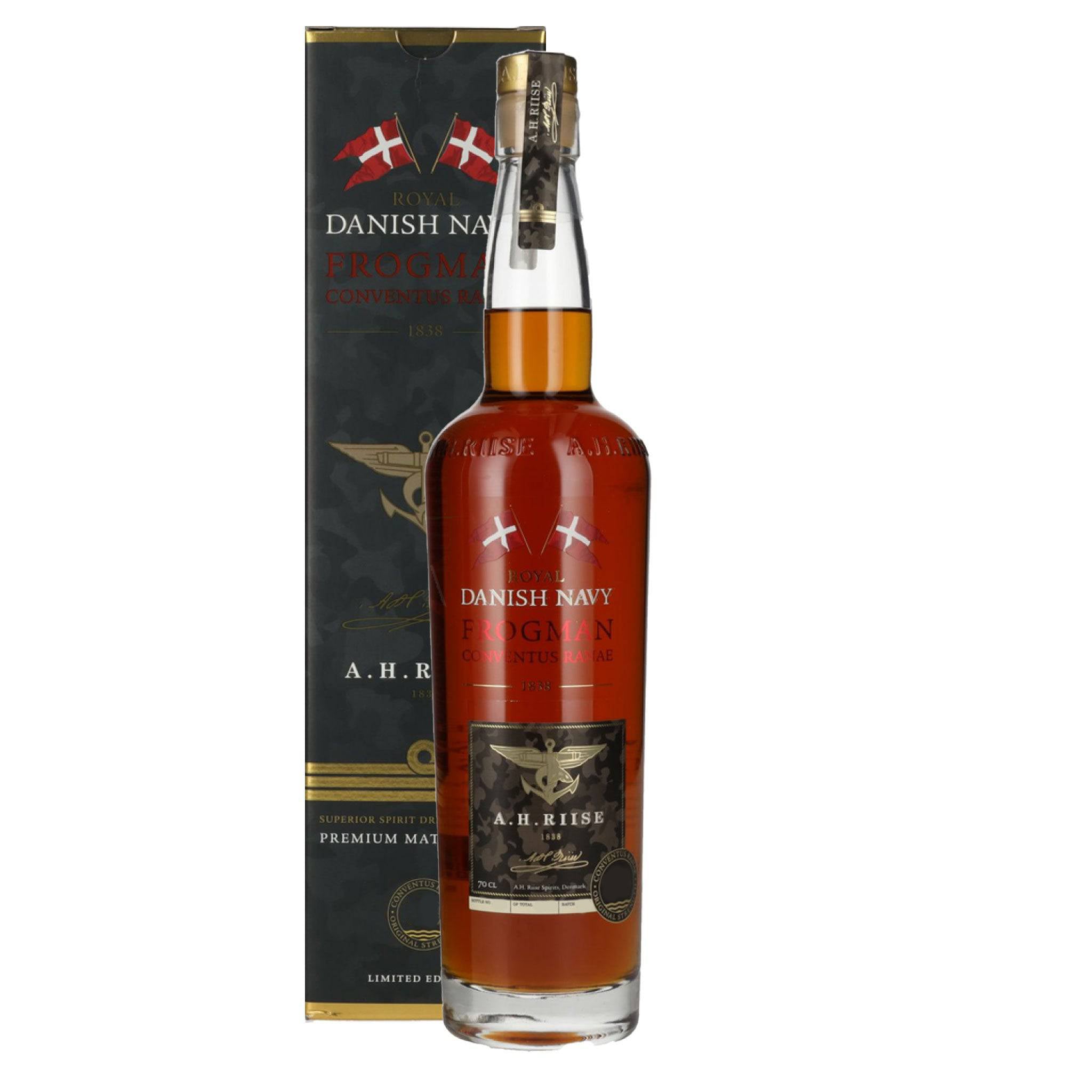 A.H. Riise Royal Danish Navy Rum | Spiritly UK