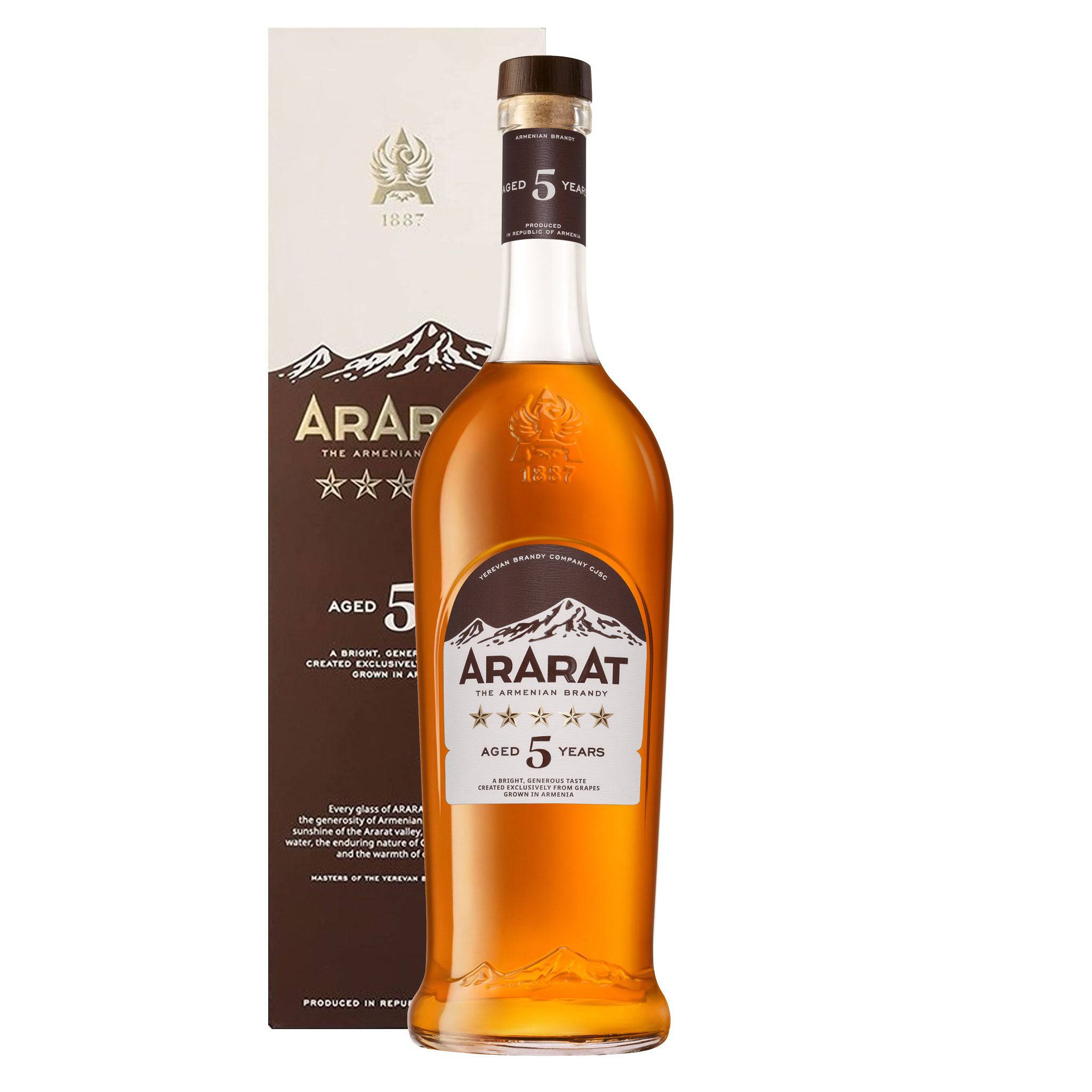 Ararat 5 Years Brandy– Spiritly UK