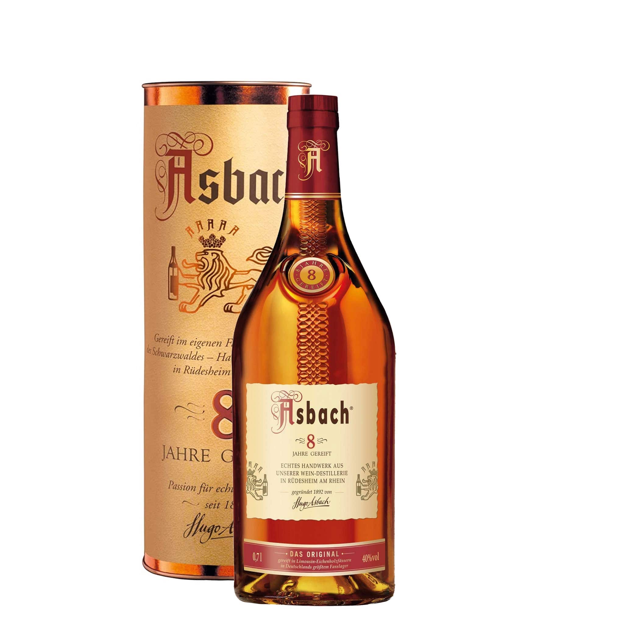 Asbach 8 Years Privatbrand Brandy– Spiritly UK