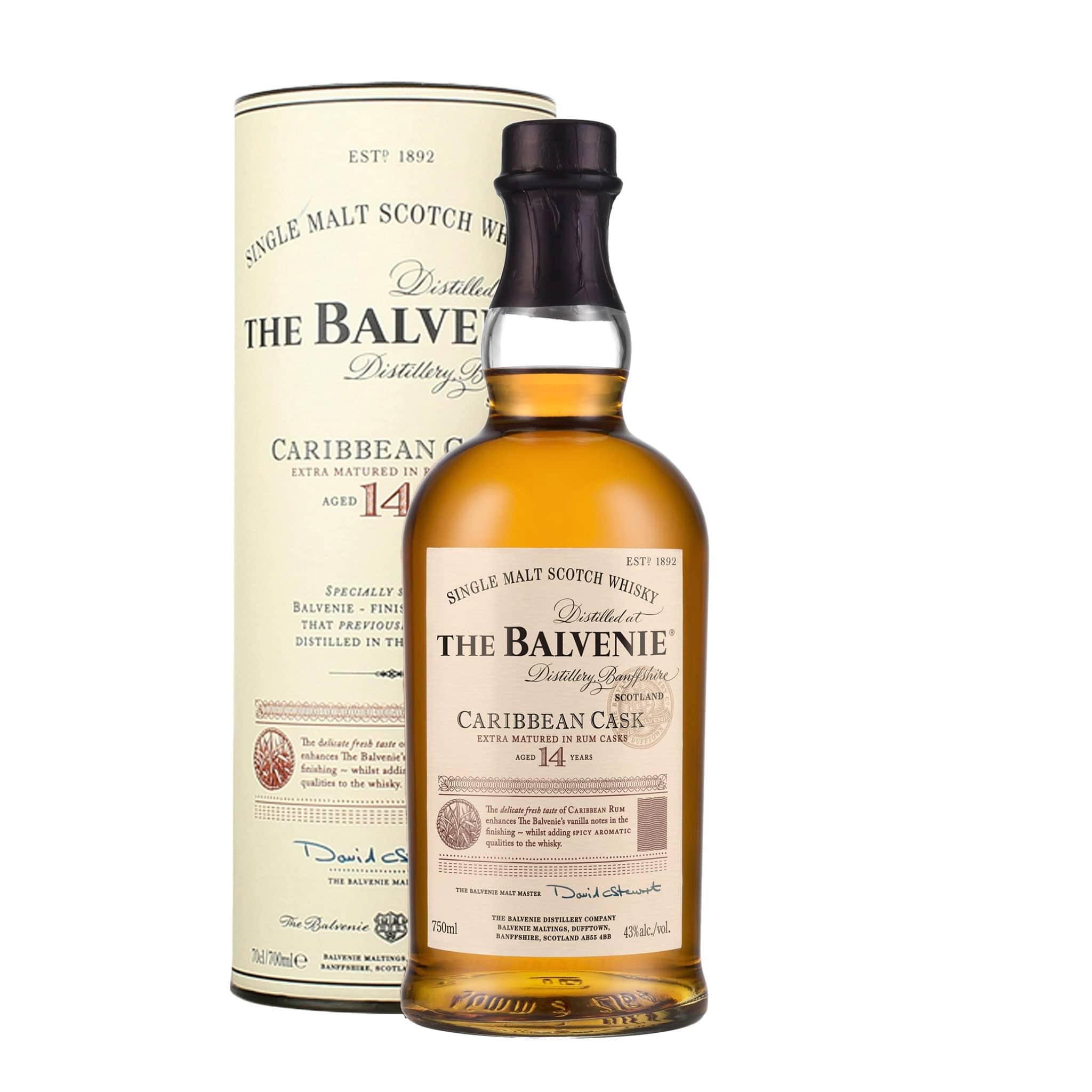 Balvenie 14 Years Caribbean Cask Whisky– Spiritly UK
