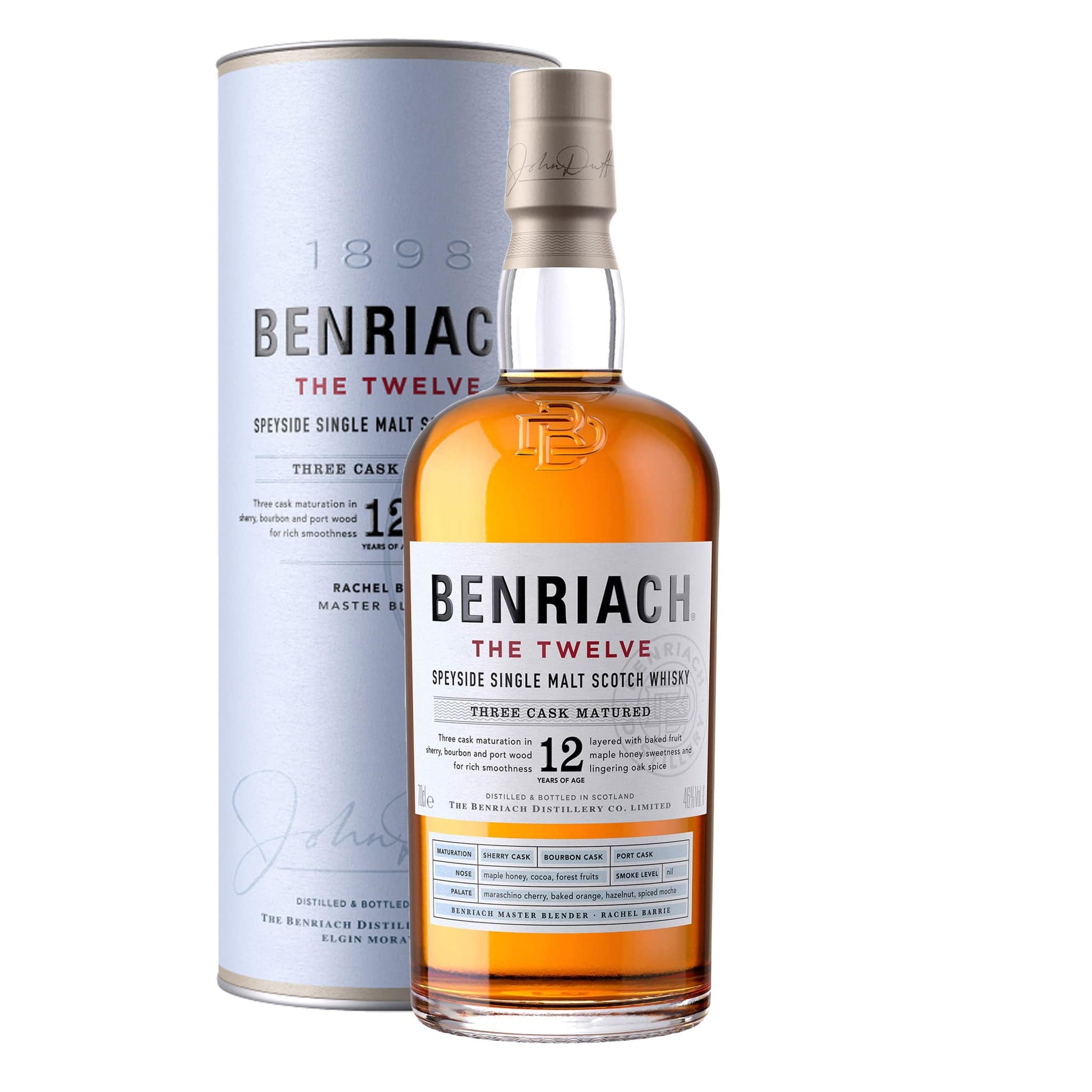 Benriach 12 Years Three Cask Matured Whisky | Spiritly UK