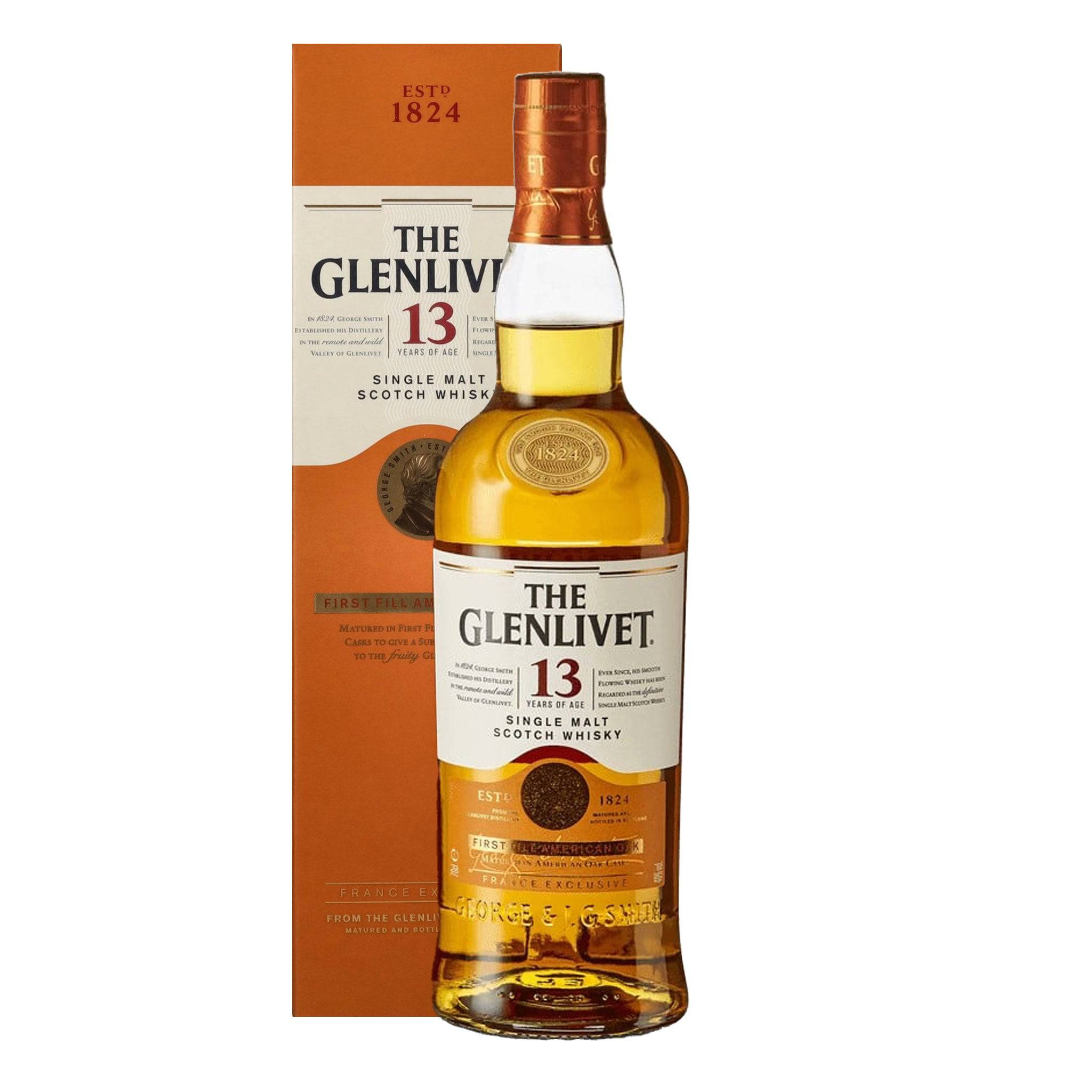 The Glenlivet 13 Years First Fill American Oak Whisky– Spiritly UK