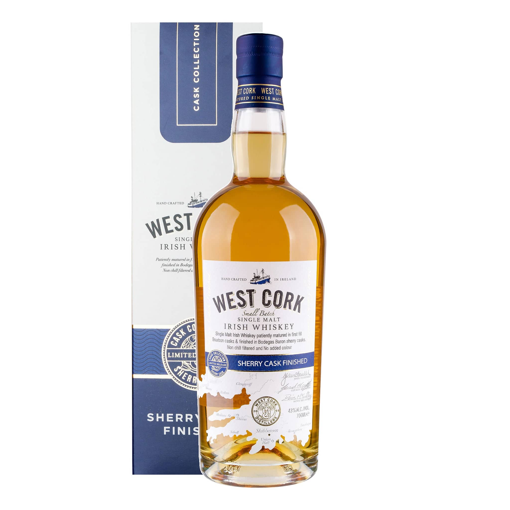 West Cork Sherry Cask Single Malt Whiskey | Spiritly UK